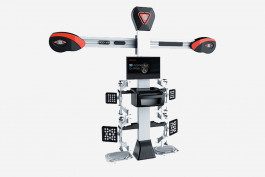 Computer wheel alignment tool